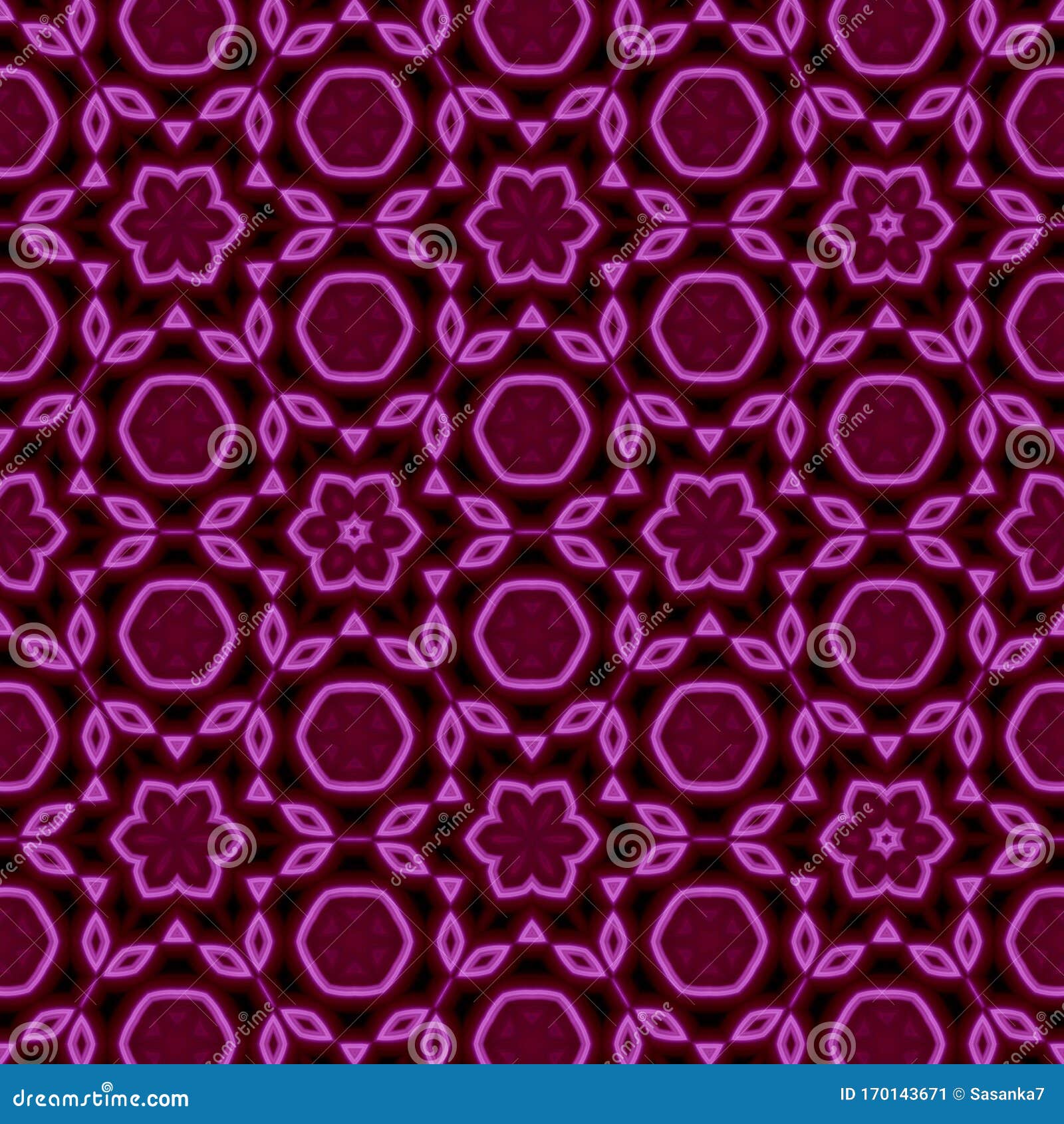 Repeated Abstract Background Stock Illustration - Illustration of ...