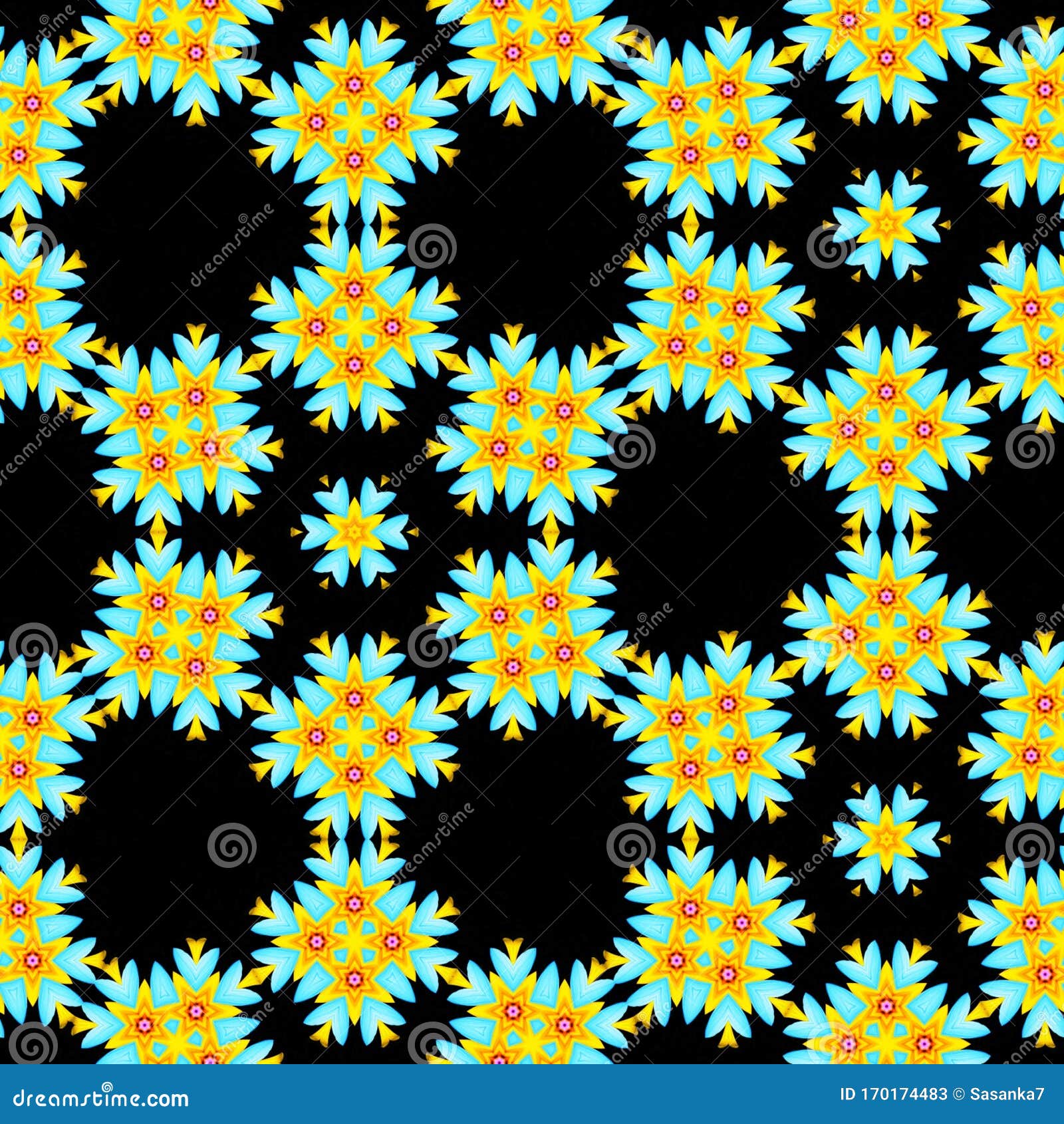 Repeated Abstract Background Stock Illustration - Illustration of ...