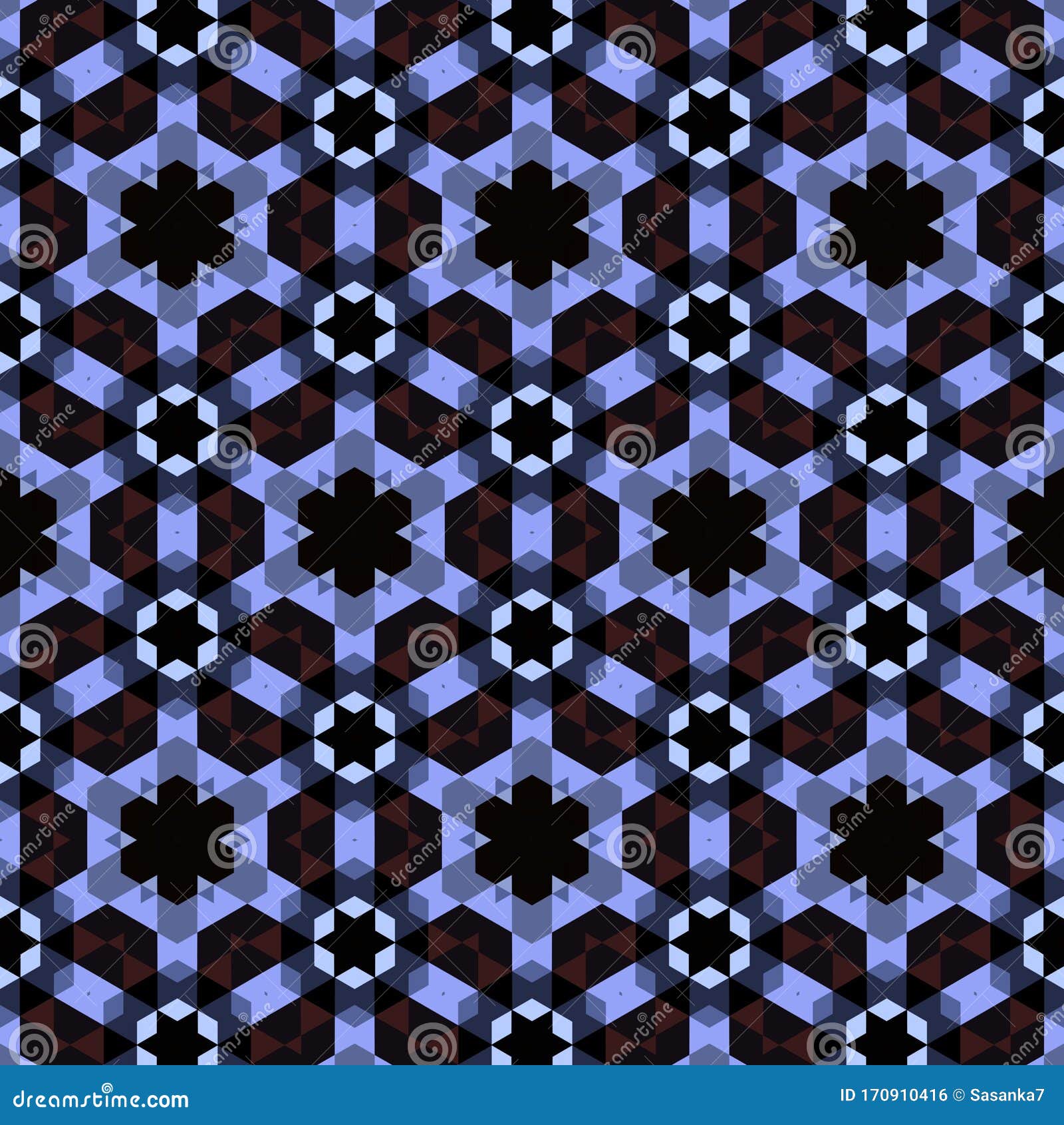 Repeated Abstract Background Stock Illustration - Illustration of ...