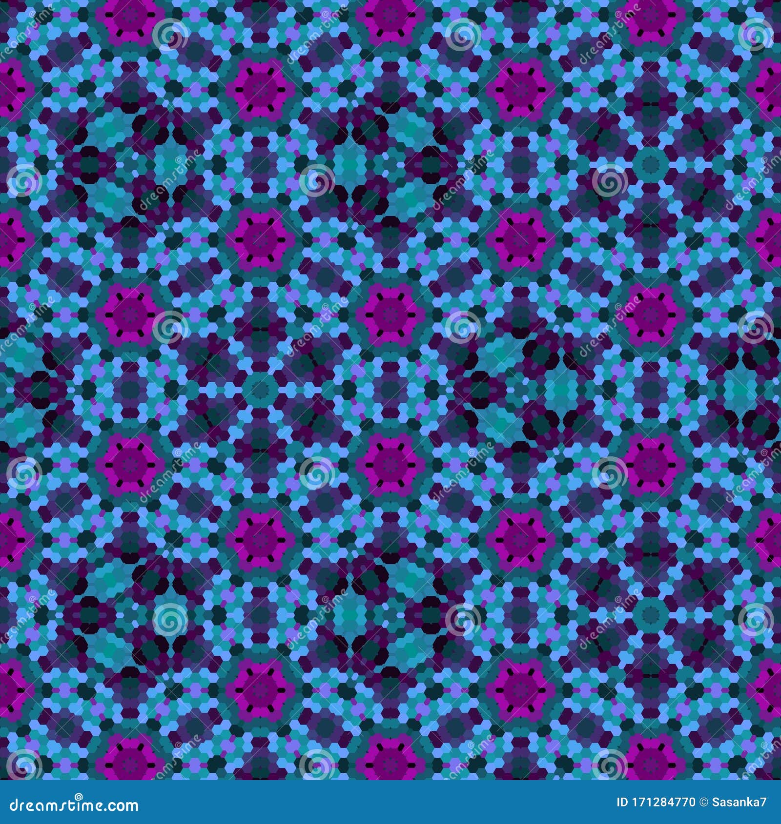 Repeated Abstract Background Stock Illustration - Illustration of ...