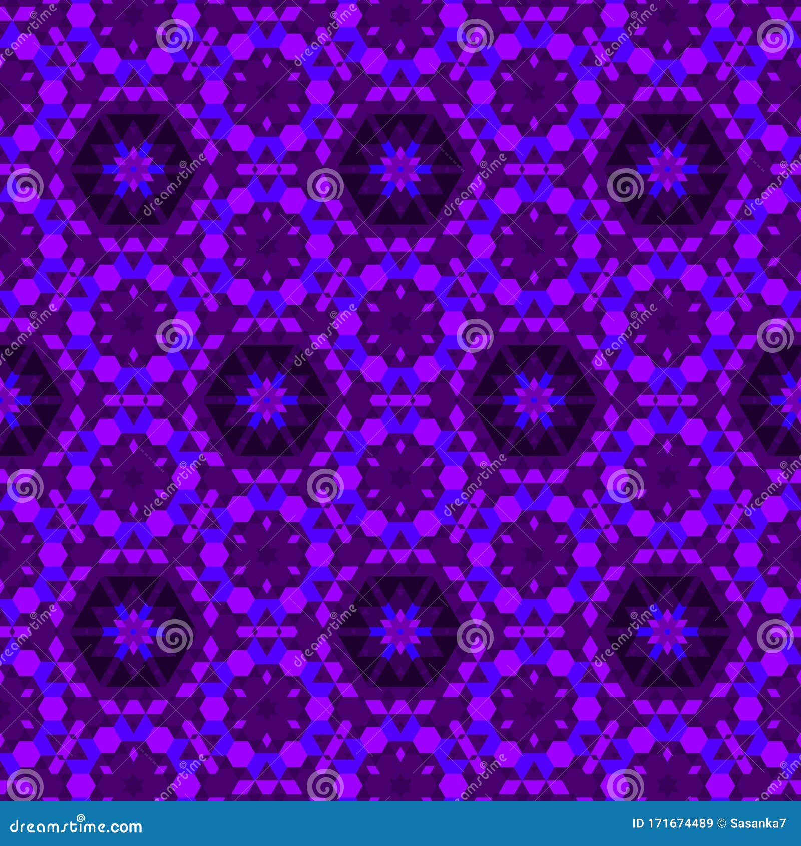 Repeated Abstract Background Stock Illustration - Illustration of ...