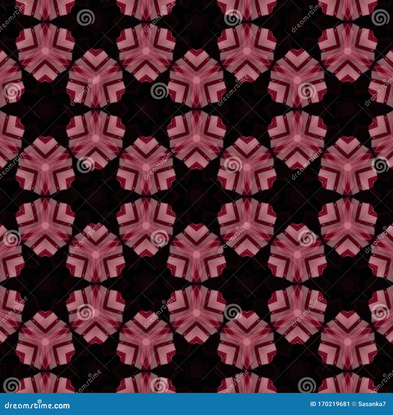 Repeated Abstract Background Stock Illustration - Illustration of ...