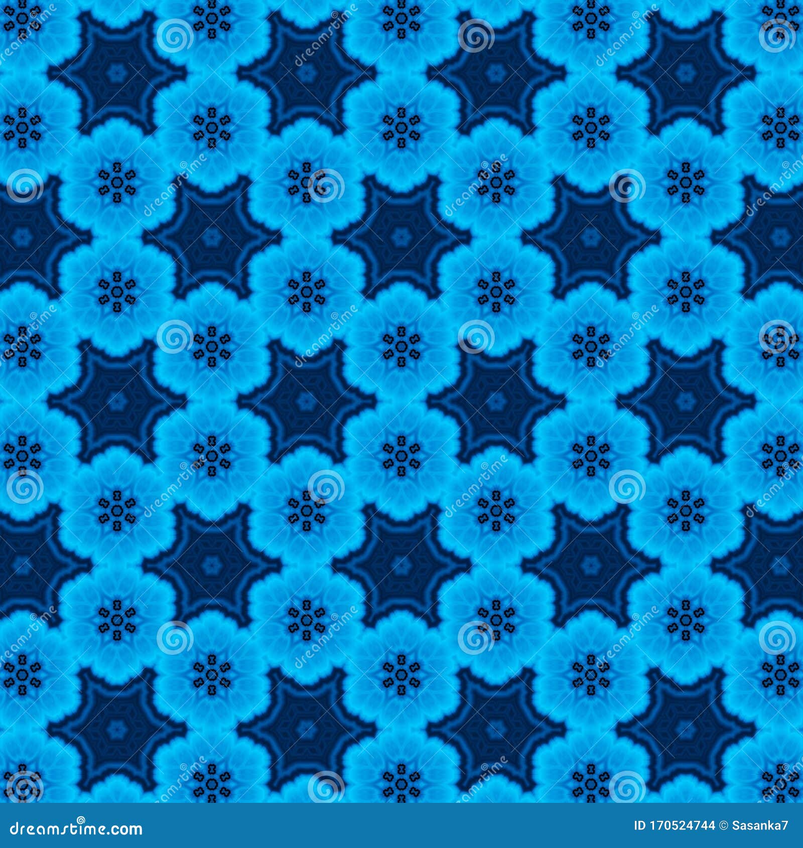 Repeated Abstract Background Stock Illustration - Illustration of ...