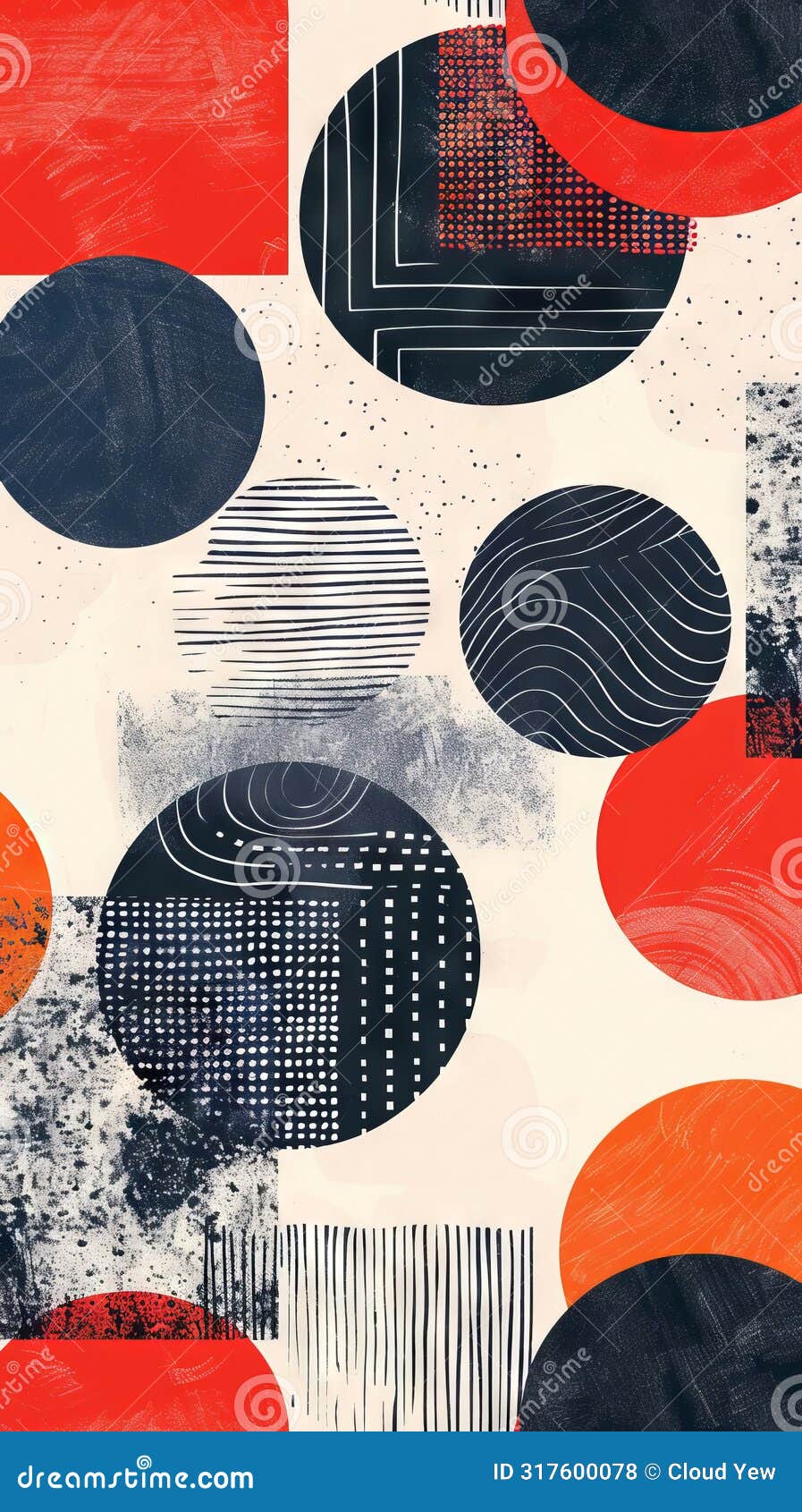 Repeated Graphic for Cohesive Layout Stock Illustration - Illustration ...