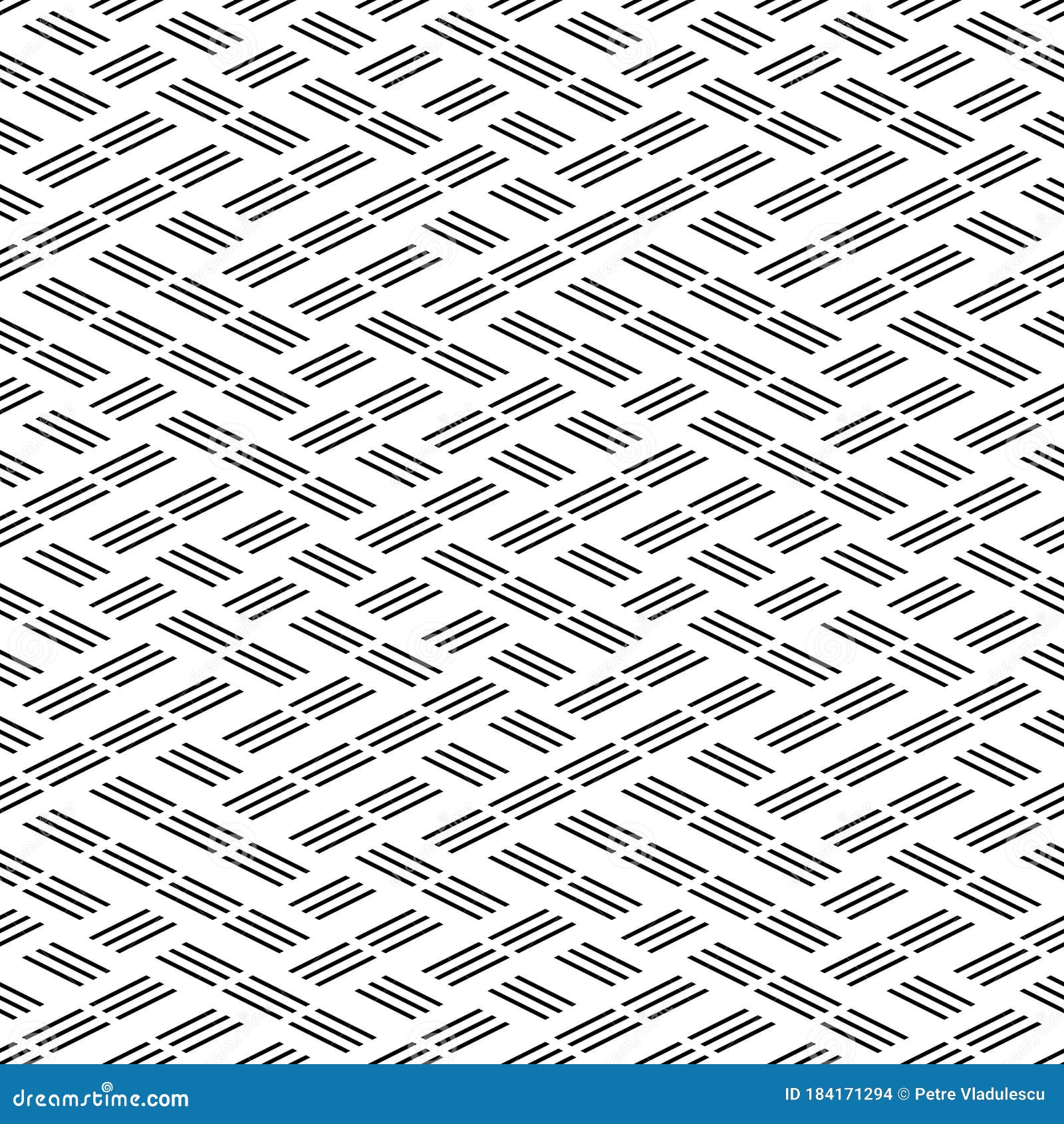 Repeated Monochrome Pattern (2), Modern Stylish Image. Stock Vector ...