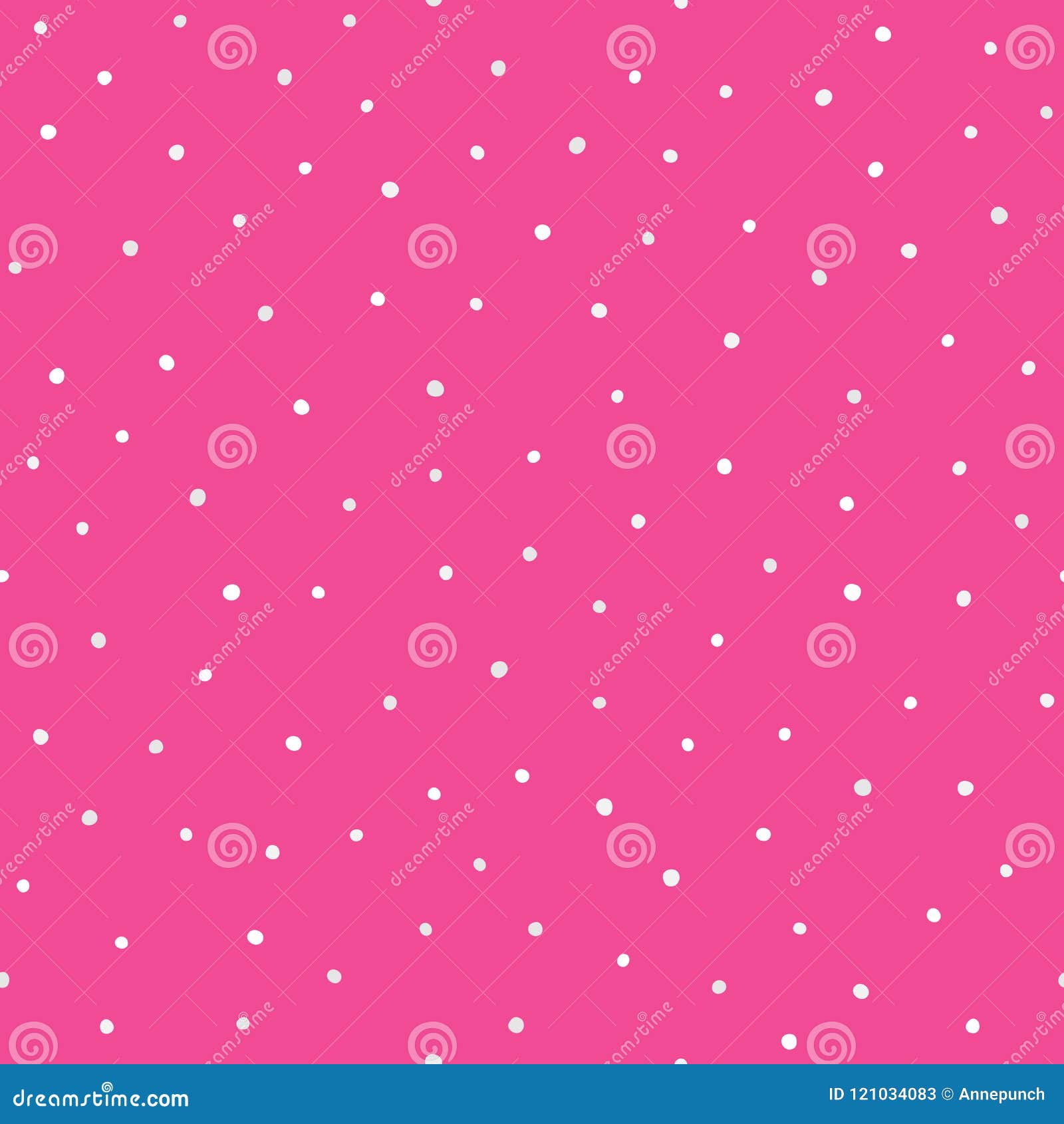 Repeated Round Spots. Seamless Pattern with Irregular Polka Dots Stock ...