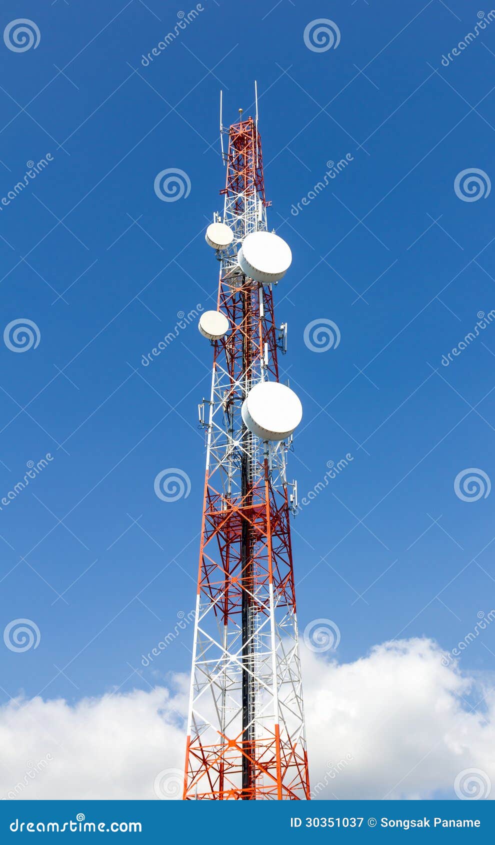Repeater stations stock image. Image of phone, global - 30351037