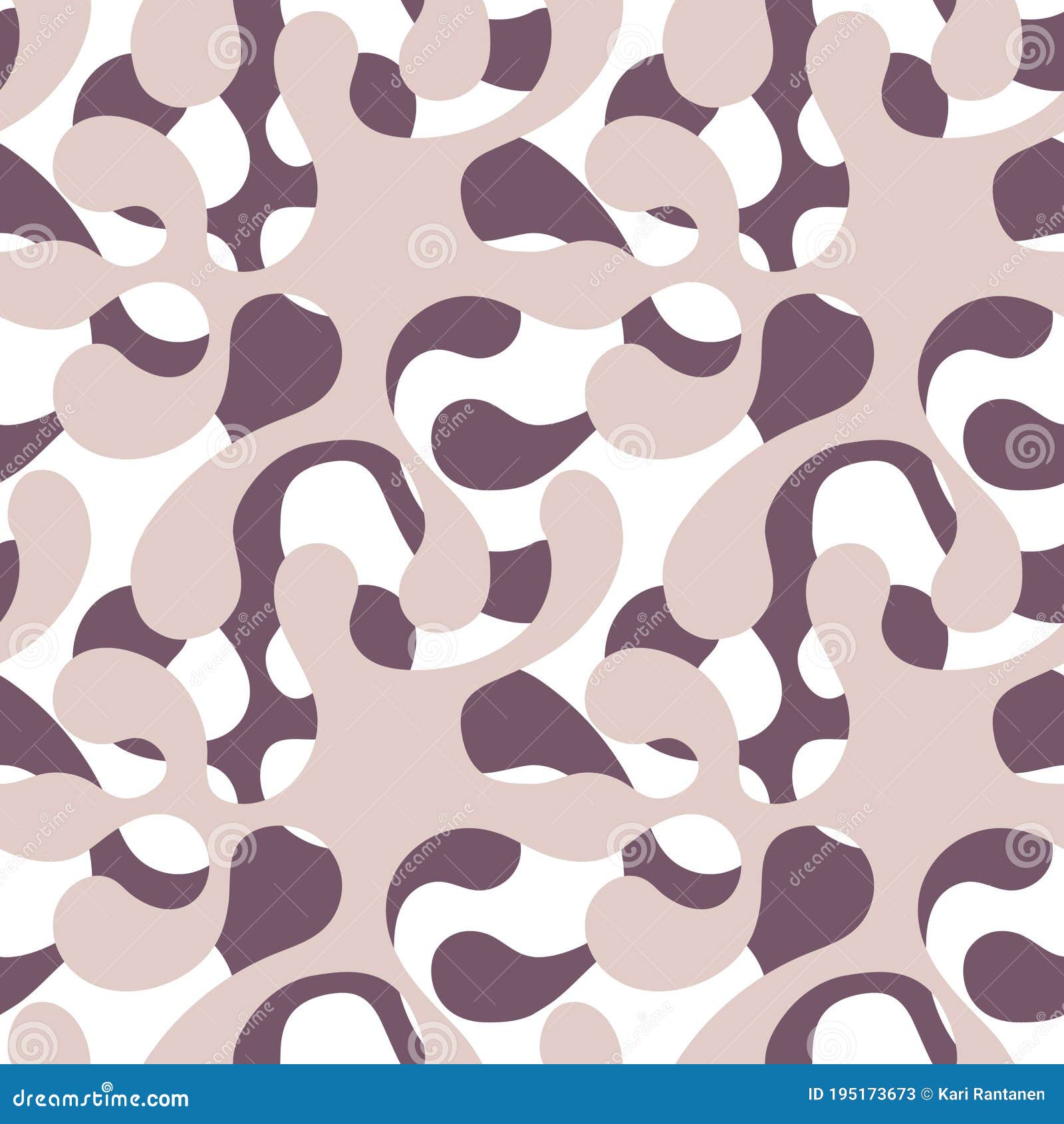 Repeating Abstract Blue Mycelium Texture. Stock Vector - Illustration ...