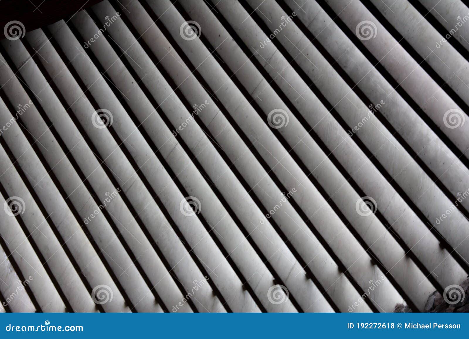 A Repeating Abstract Pattern Made Up by Concrete Beams that Let Natural ...