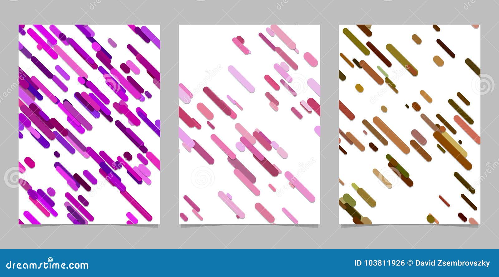 Repeating Random Rounded Diagonal Stripe Pattern Page Background ...