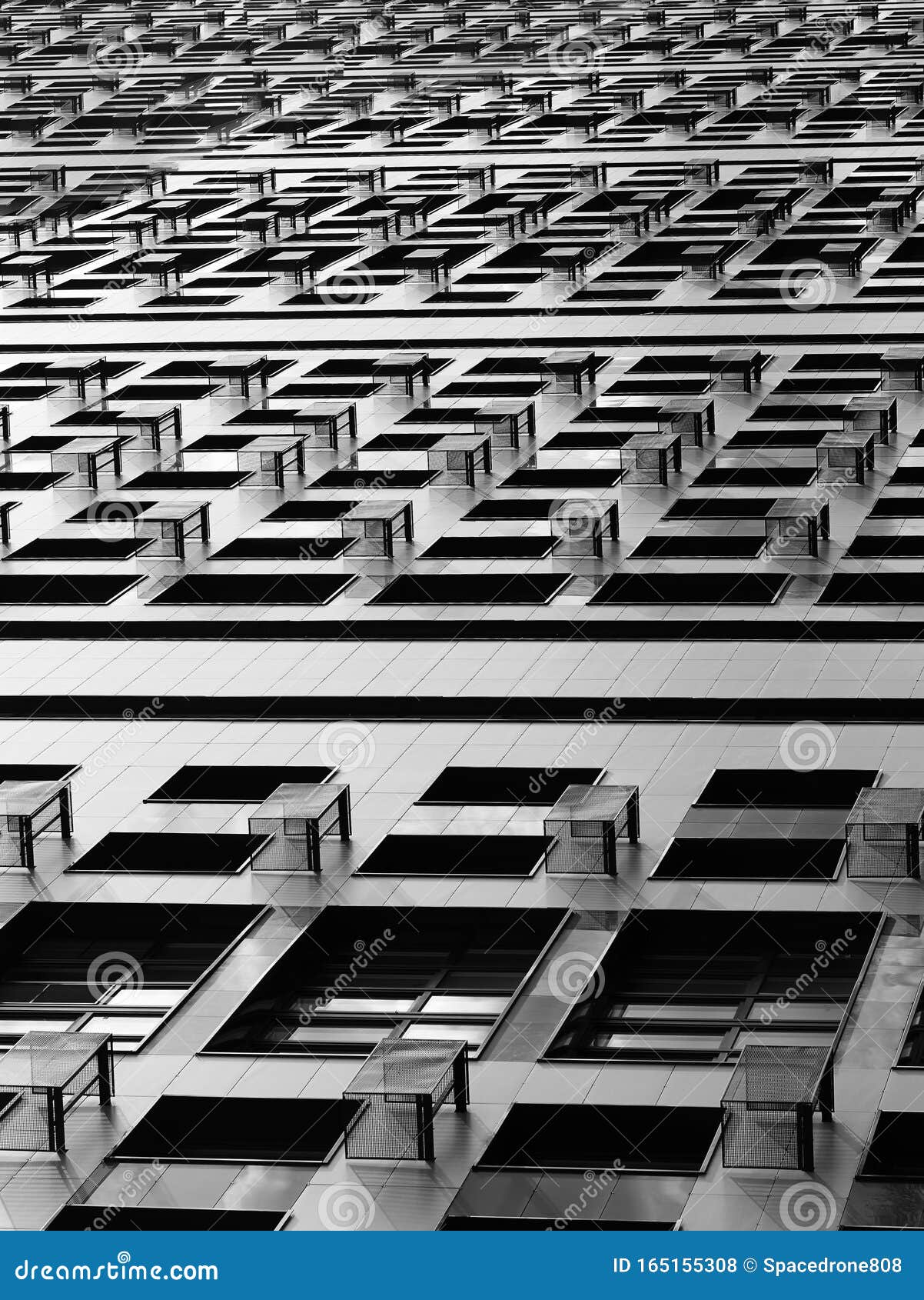 Repeating Architecture Elements Background Stock Photo - Image of ...