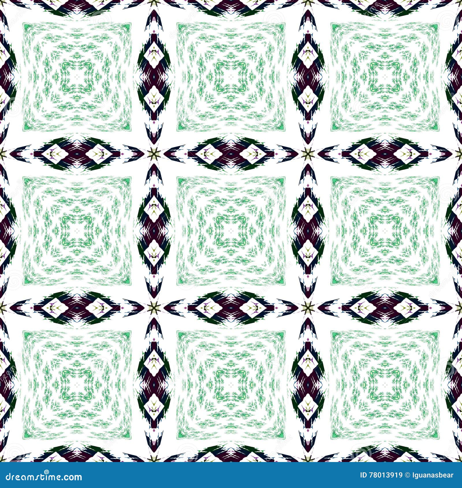 Repeating Black and Green Squares Stock Image - Image of design ...