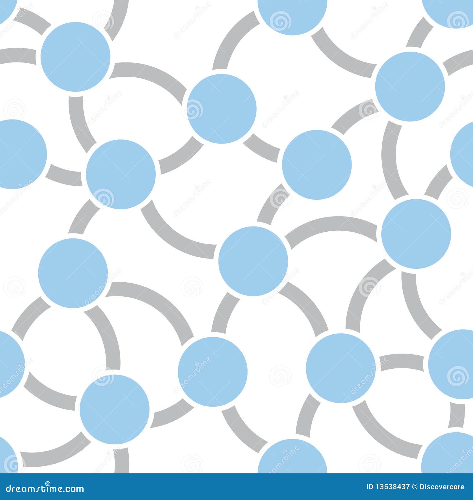 Repeating Blue and Gray Network Pattern Stock Vector - Illustration of ...