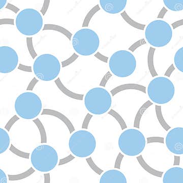 Repeating Blue and Gray Network Pattern Stock Vector - Illustration of ...