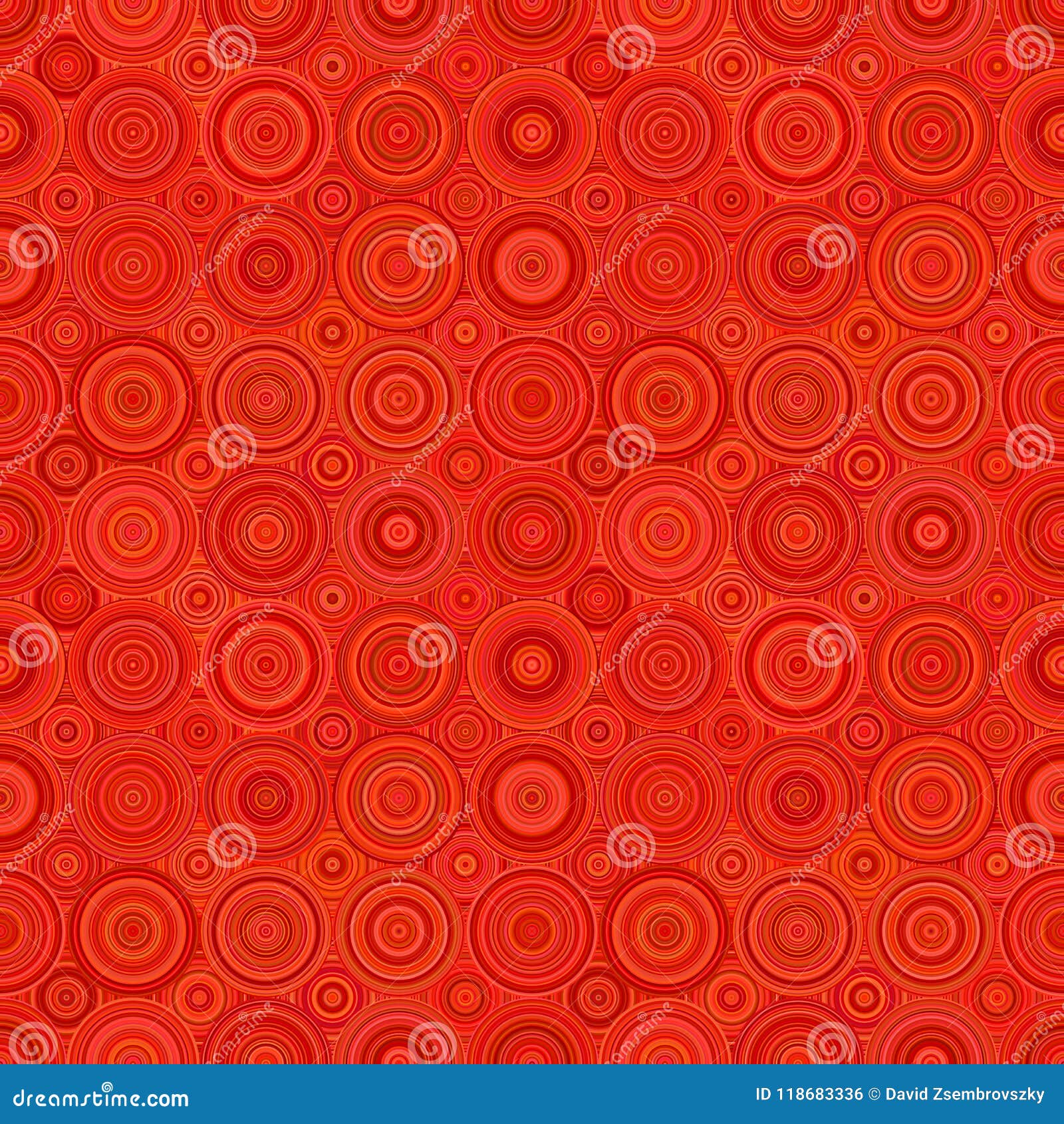Repeating Circle Pattern Background Stock Vector Illustration Of