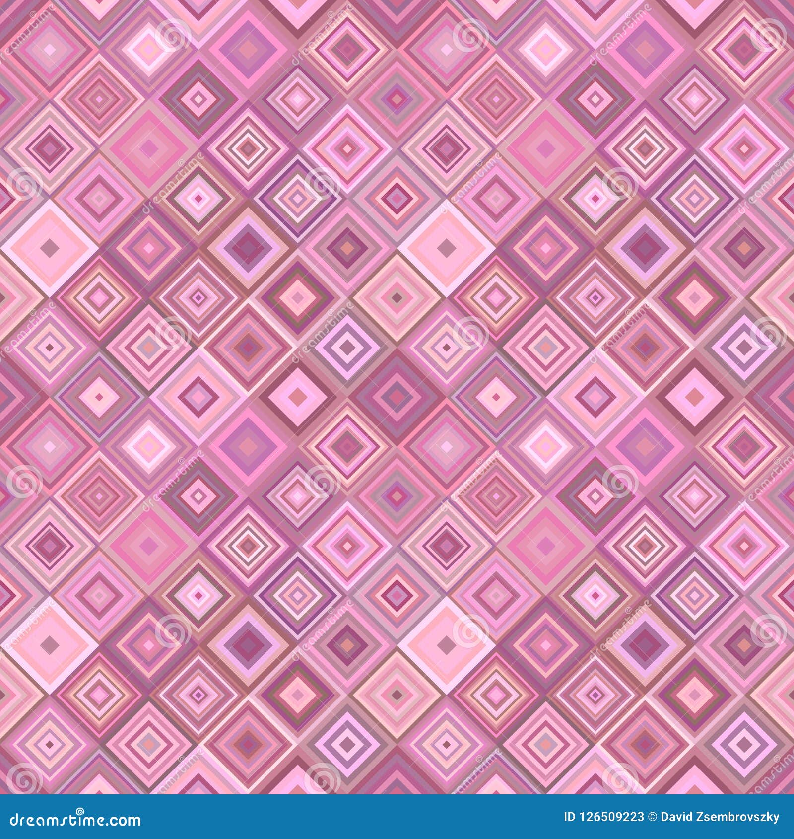 Repeating Diagonal Square Pattern - Vector Mosaic Background Graphic ...
