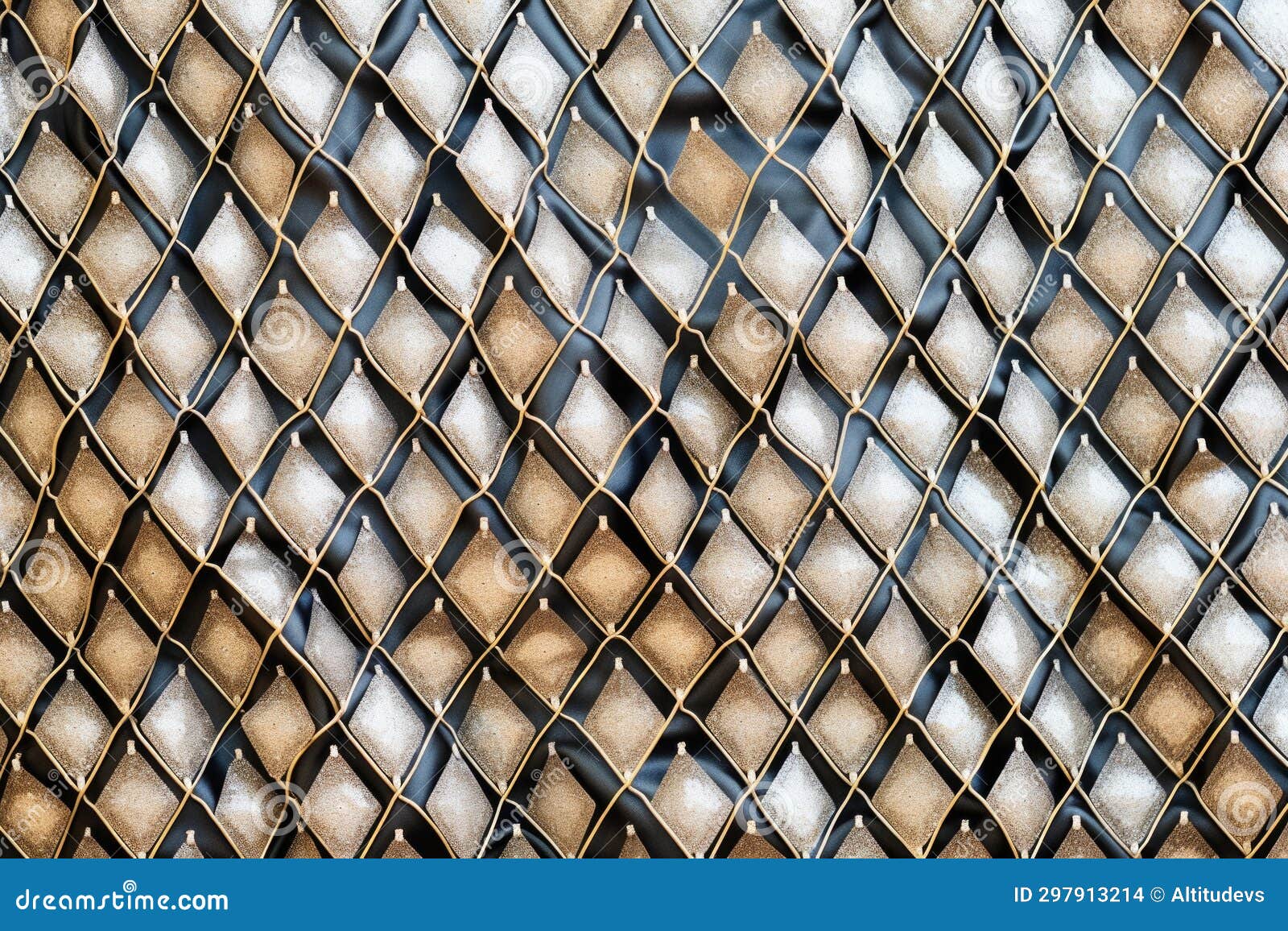 Repeating Diamond Pattern on a Fishnet Stock Photo - Image of seamless ...