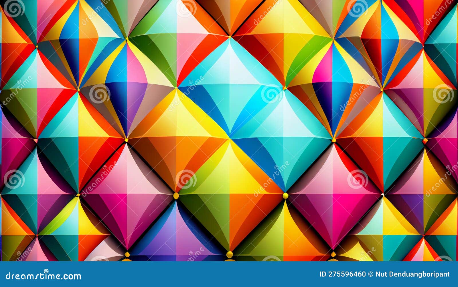 Generative AI, Diamond Prism - Vibrant Abstract Background Stock ...
