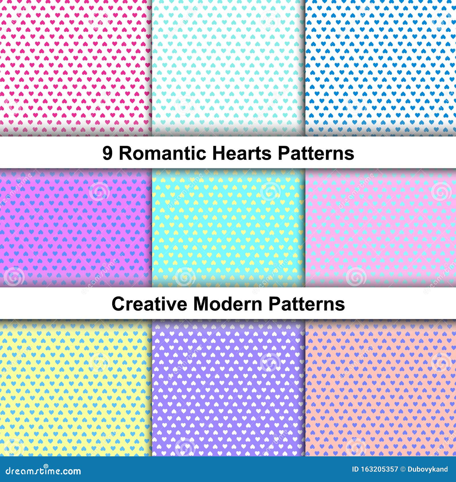 Repeating Dotted Pattern in Soft Pastel Colors. Vector Illustration ...