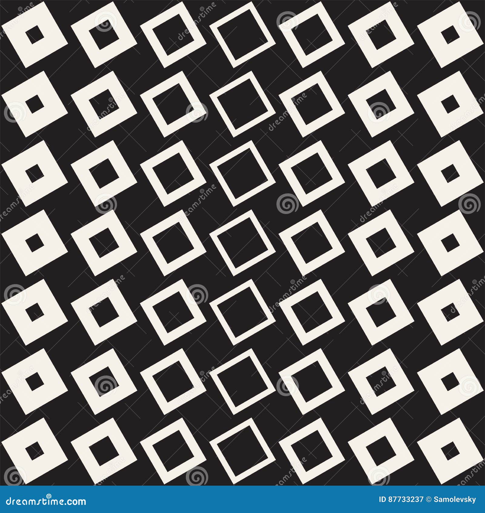 Repeating Geometric Rectangle Tiles. Vector Seamless Pattern. Stock ...