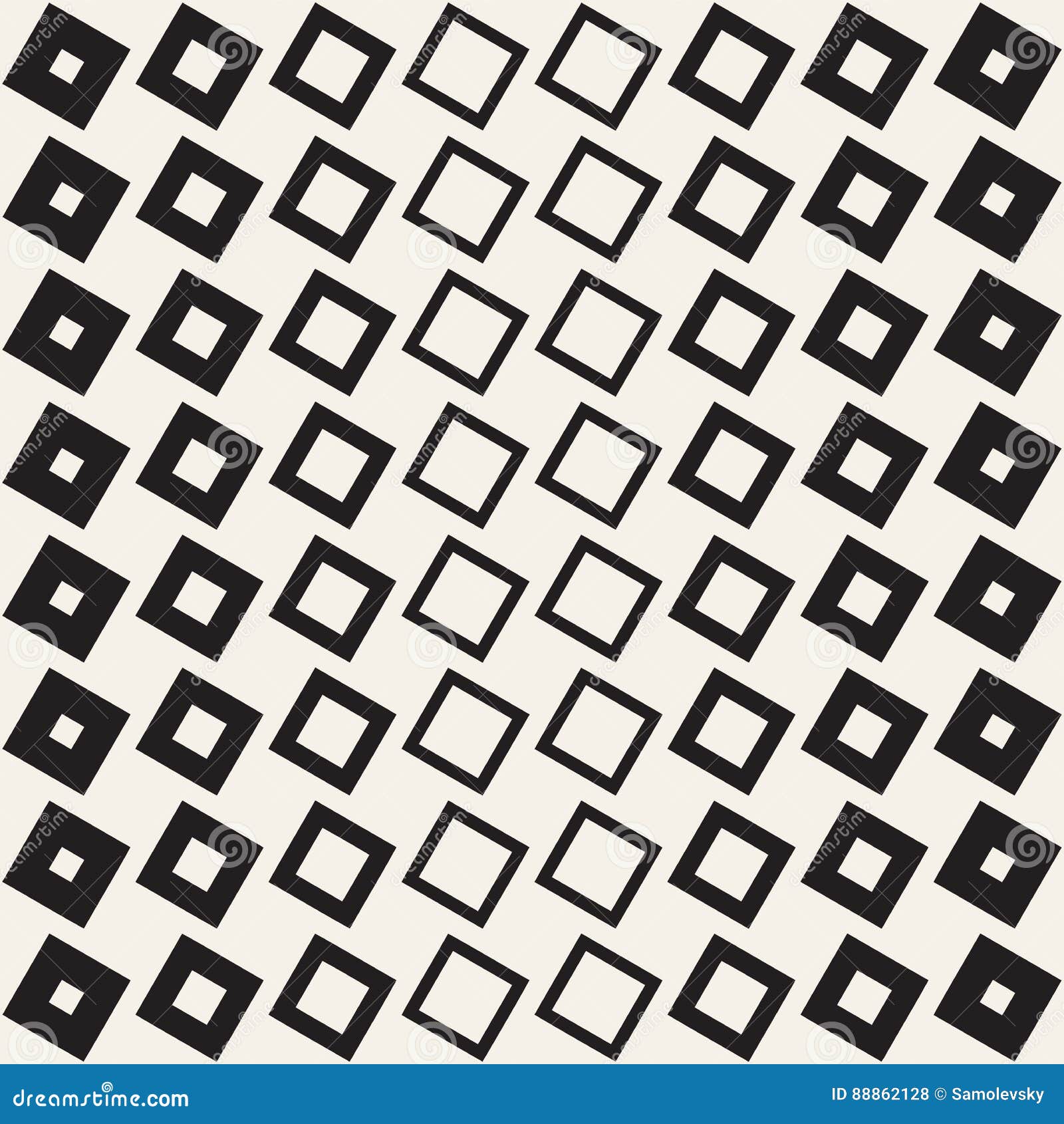 Repeating Geometric Rectangle Tiles. Vector Seamless Pattern. Stock ...