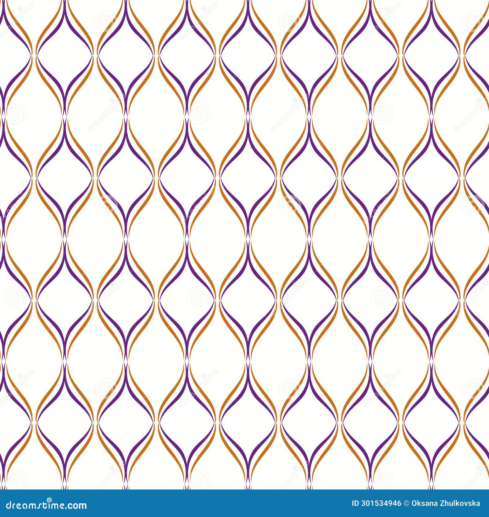 Repeating Geometric Symmetry Grid. Simple Graphic Design with Wavy ...