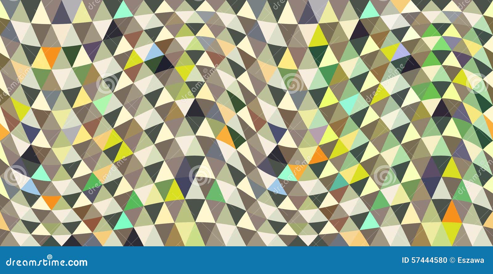 Repeating Geometric Tiles with Triangles Stock Vector - Illustration of ...