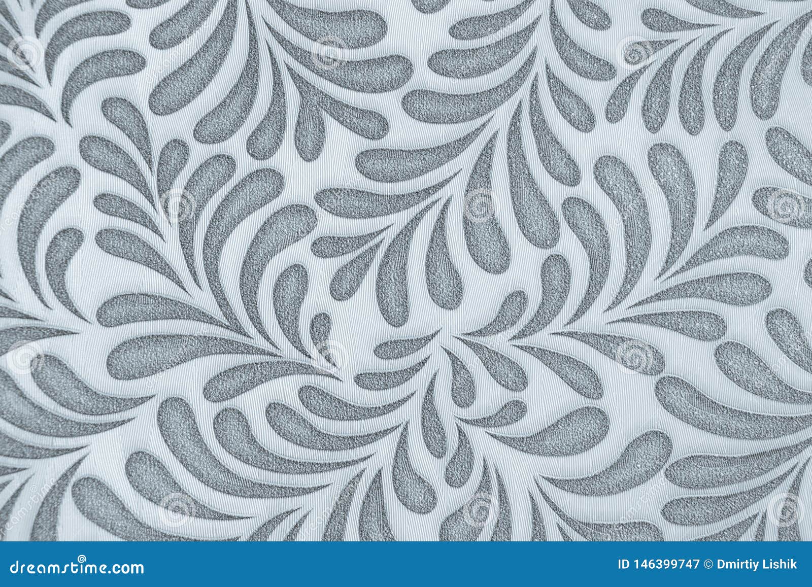 Repeating Leaf Pattern. Wallpaper Stock Image - Image of branch ...