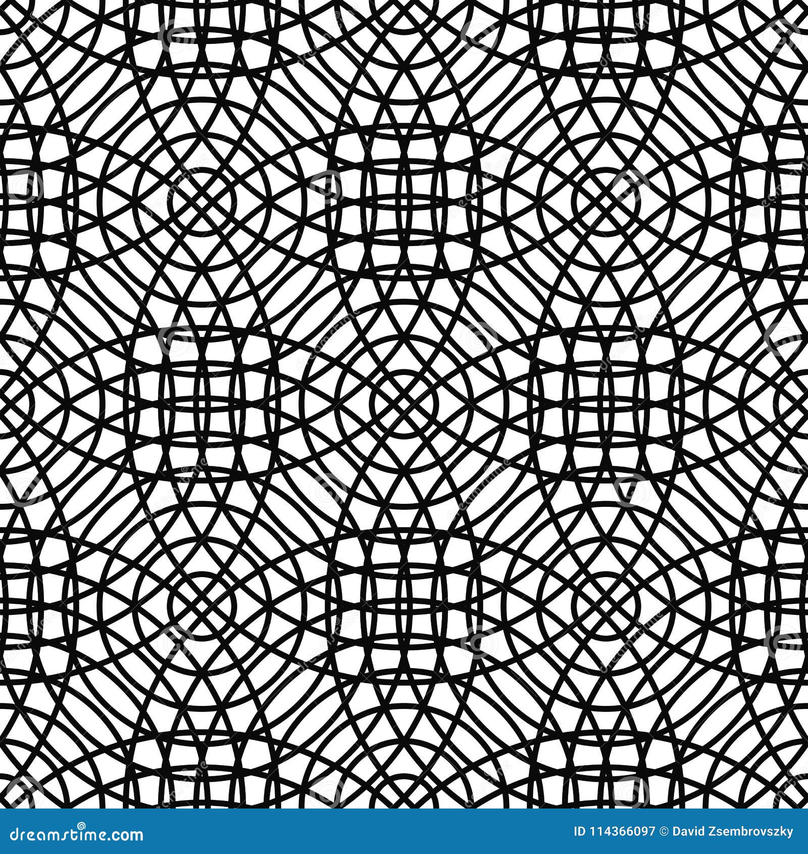 Repeating Monochrome Abstract Cirlce Grid Pattern Stock Vector ... Repeating Monochrome Abstract Cirlce Grid Pattern Stock Vector ...