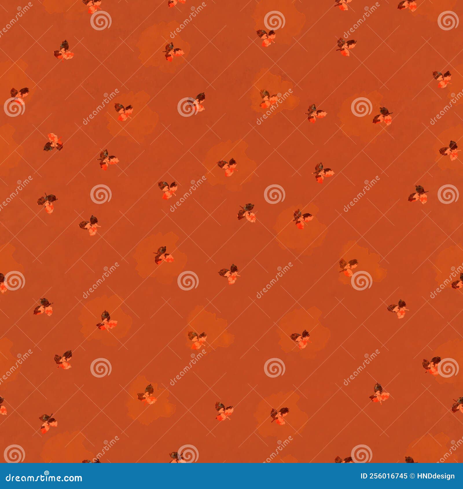 Repeating Pattern with Autumn Leaves.design Suitable for Digital ...