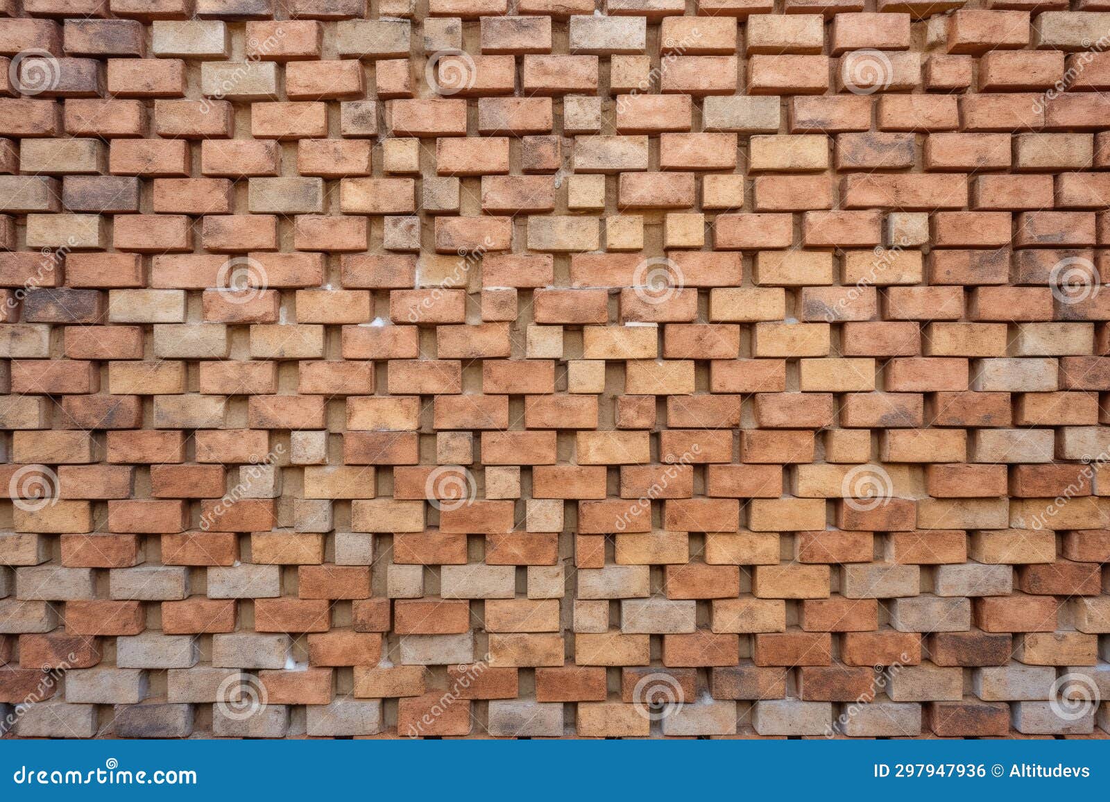 Repeating Pattern of Bricks in a Wall Stock Photo - Image of ...