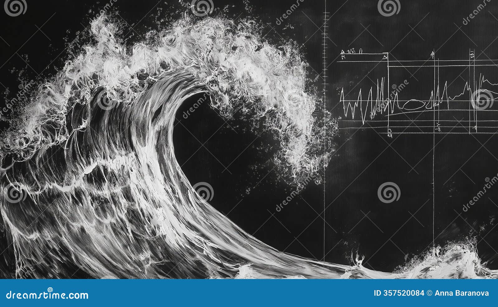 A Repeating Pattern of Complex Calculus Beautifully Written in White ...