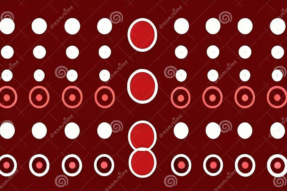 Repeating Pattern of Dots in Various Sizes Simple and Versatile Stock ...