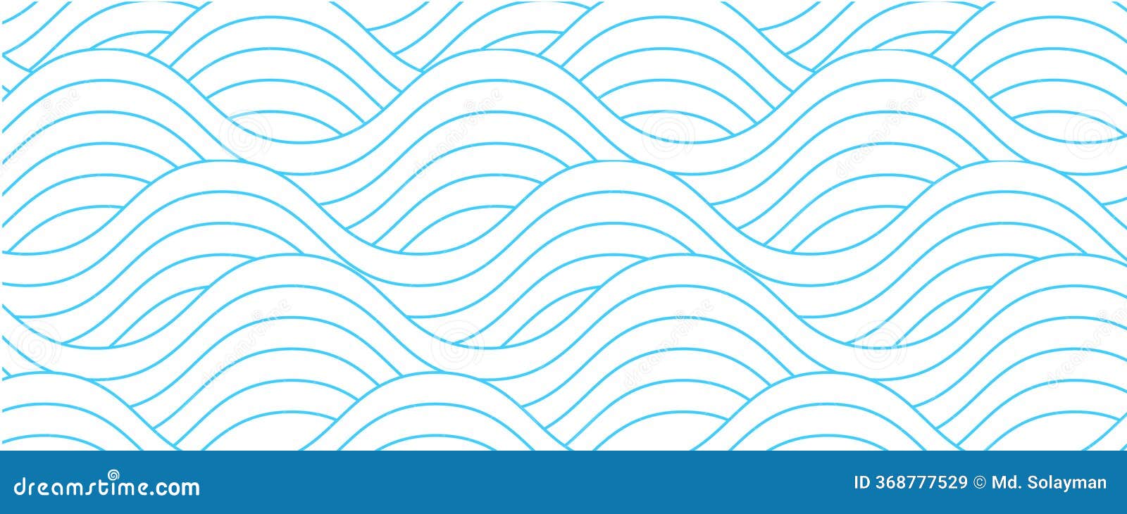 Wavy Flowing Lines Background Design. Royalty-Free Stock Photo ...