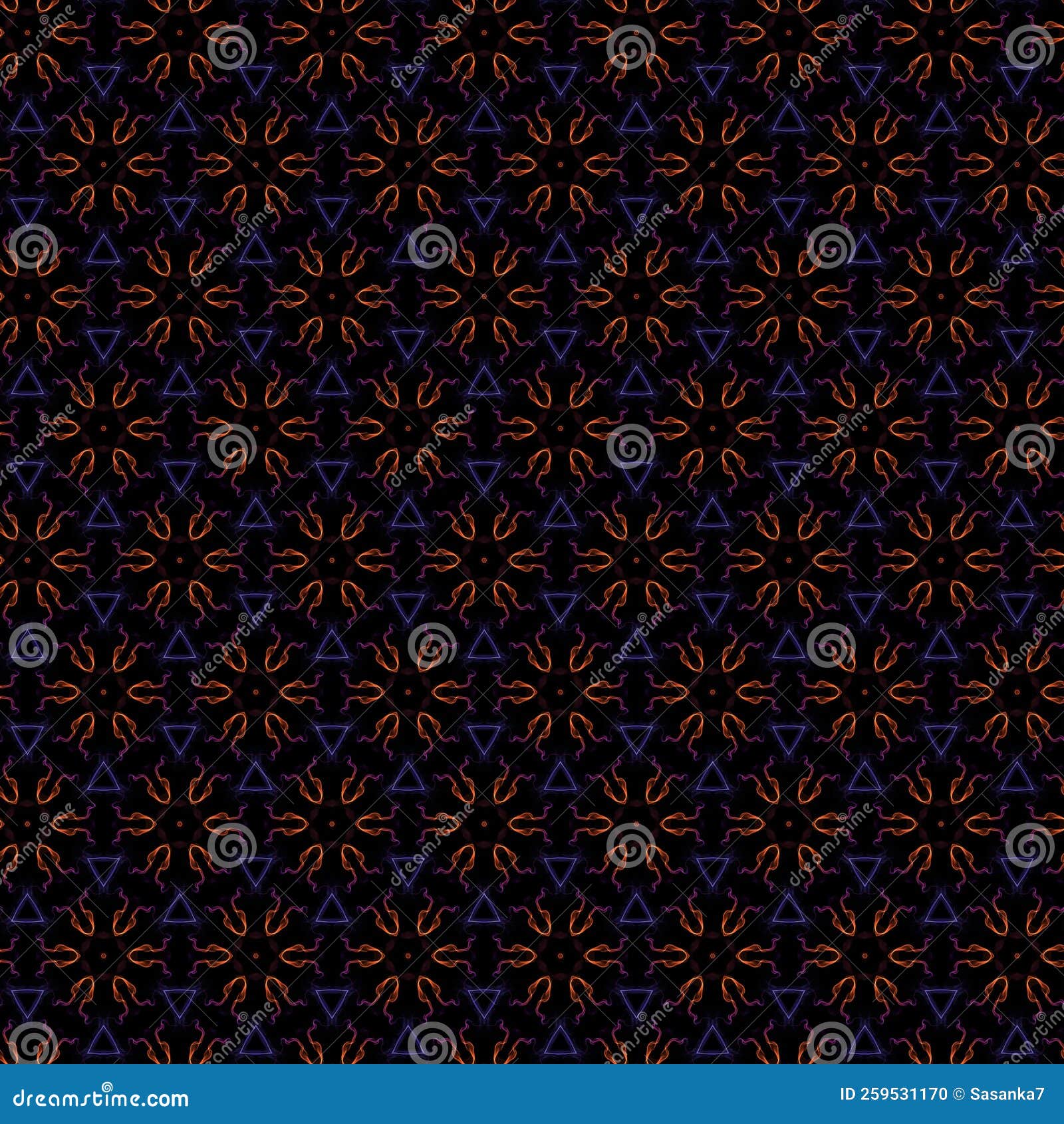 Repeated pattern stock illustration. Illustration of wall - 259531170