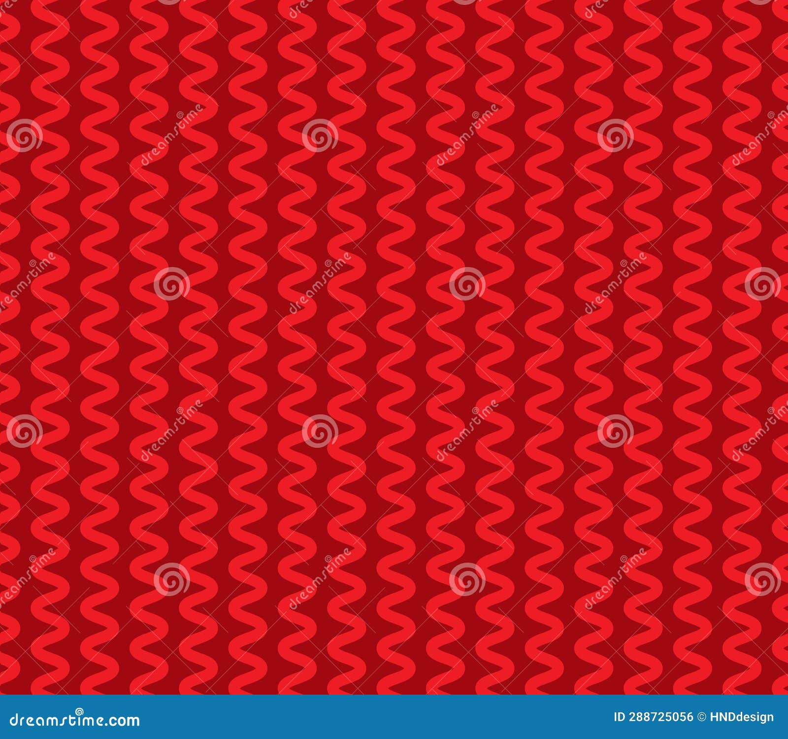 Repeating Pattern with Red Waves, Digital Design Suitable for Fabric ...