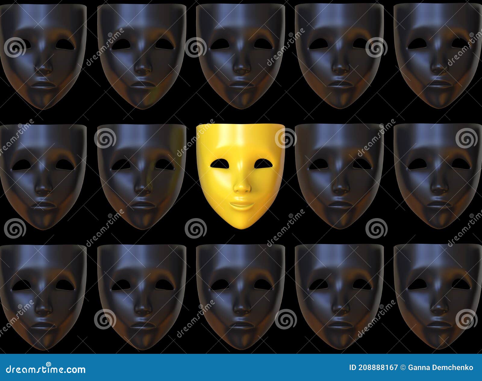 Happy Mask, Sad Mask Stock Image | CartoonDealer.com #15762379