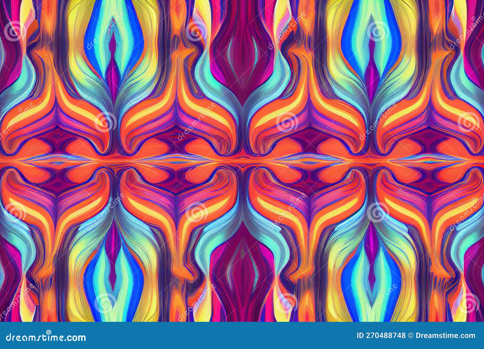 Repeating Patterns Background Image with Vibrant Colours Stock ...