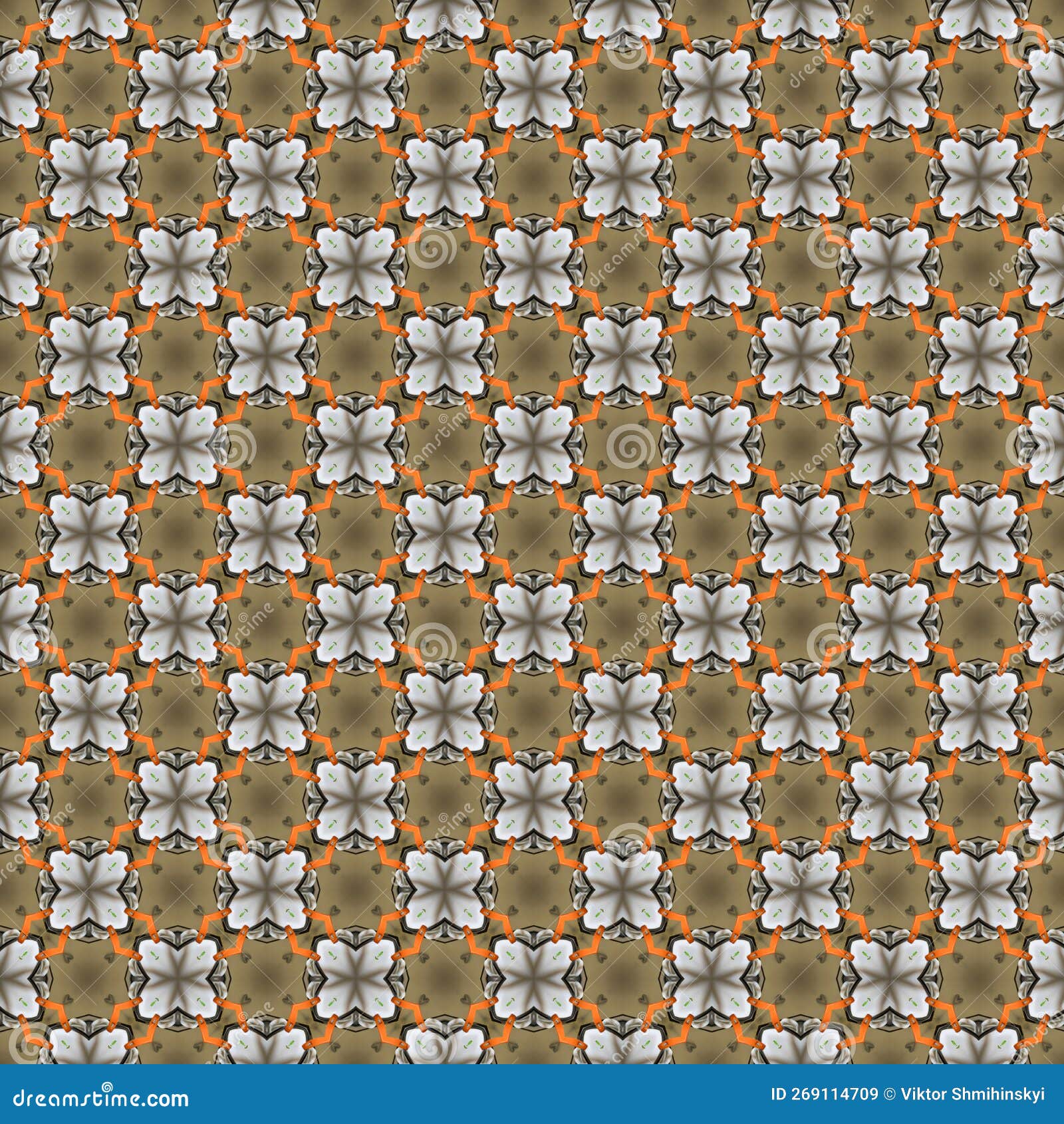 Repeating Patterns Close-up To Create a Print. Stock Illustration ...