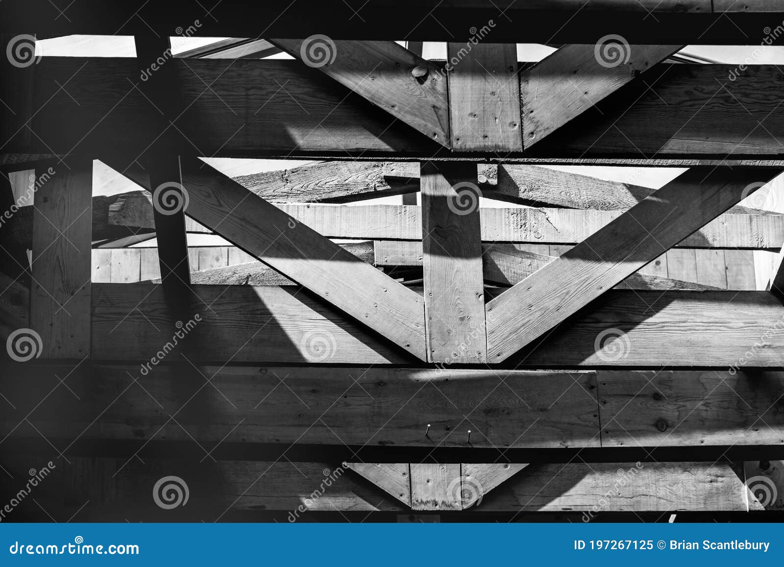 Repeating Patterns and Shadows Stock Image - Image of building ...