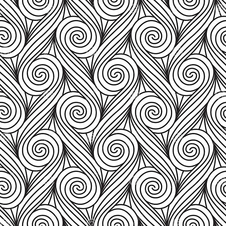 Repeating seamless pattern stock vector. Illustration of pattern - 76546372