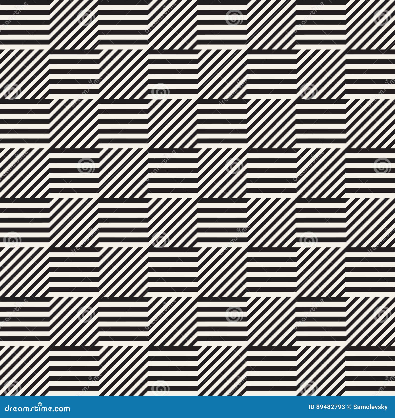 Repeating Slanted Stripes Modern Texture. Monochrome Geometric Seamless ...