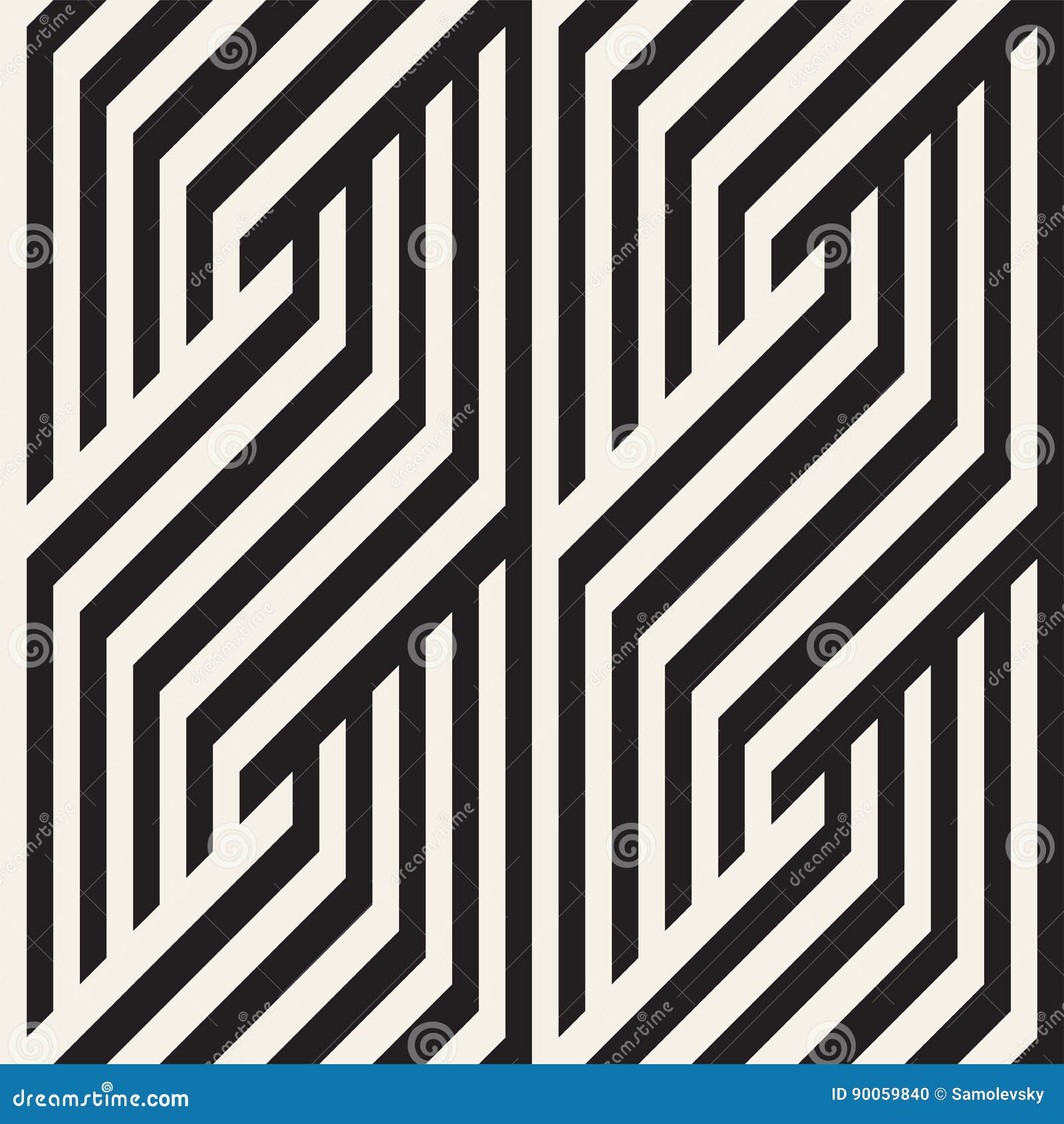 Repeating Slanted Stripes Modern Texture. Monochrome Geometric Seamless ...