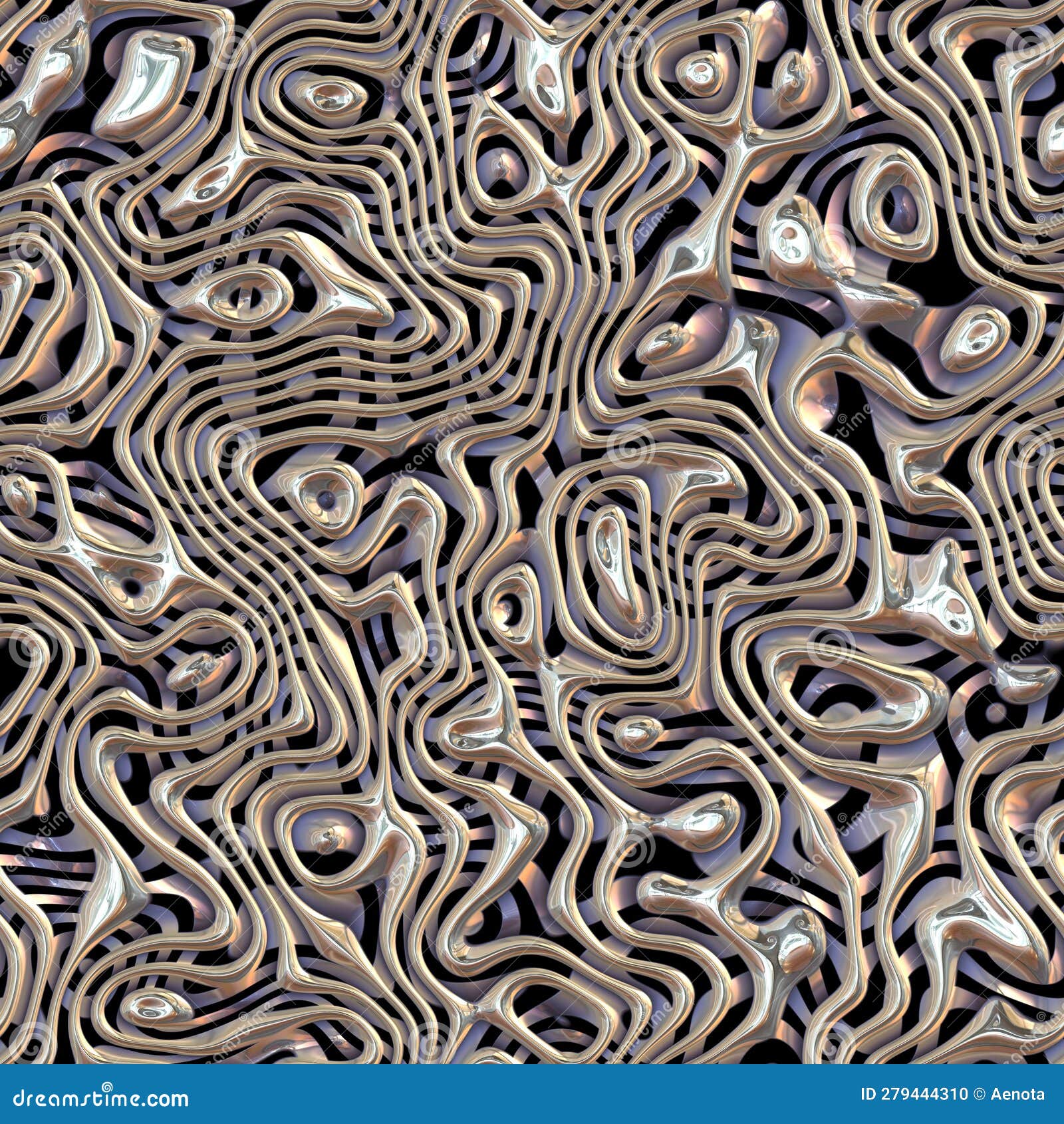 Repeating Smelted Metal Background Stock Illustration - Illustration of ...