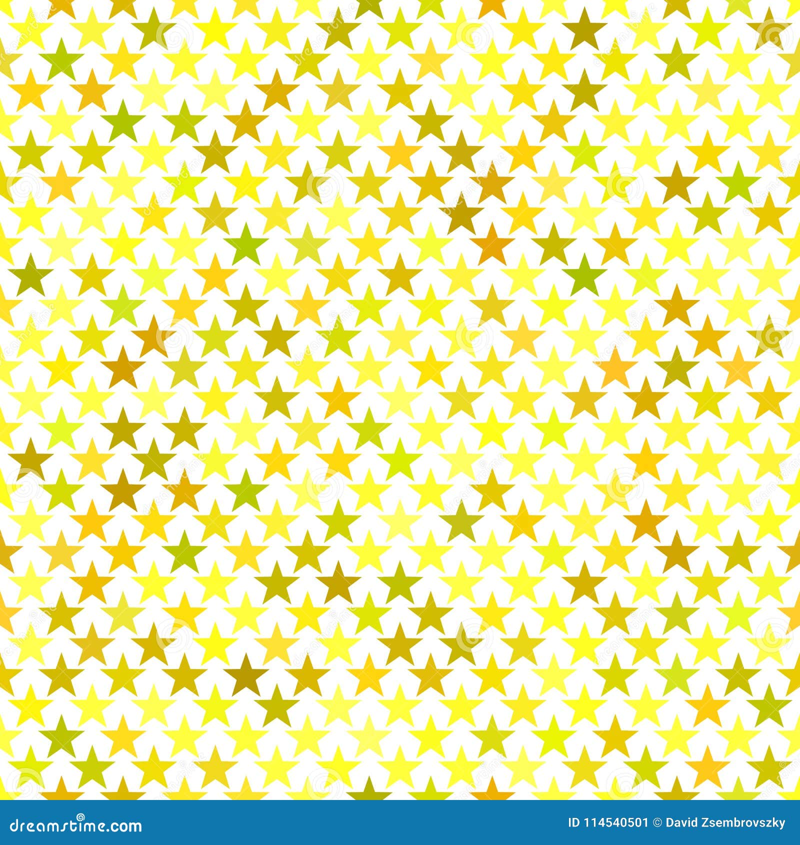 Repeating Star Pattern Background Stock Vector Illustration Of