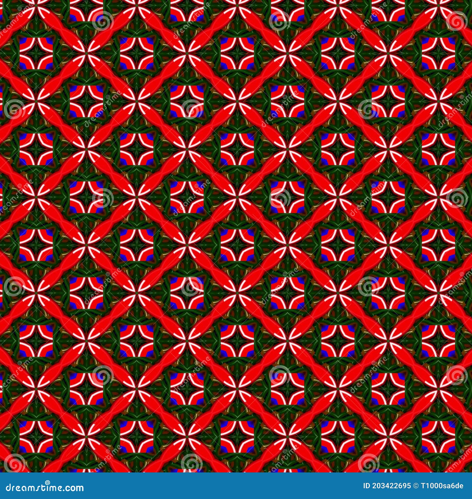 Repeating Symmetrical Patterns. Stock Illustration - Illustration of ...