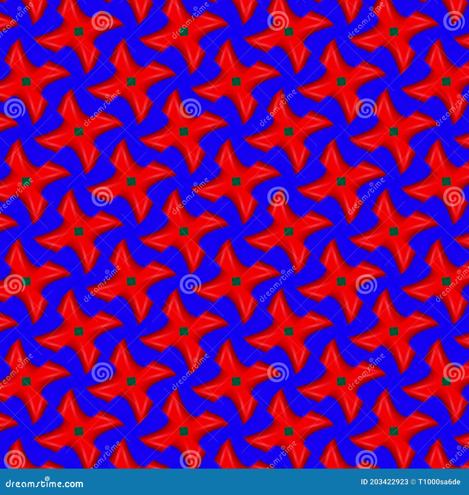 Repeating Symmetrical Patterns. Stock Illustration - Illustration of ...