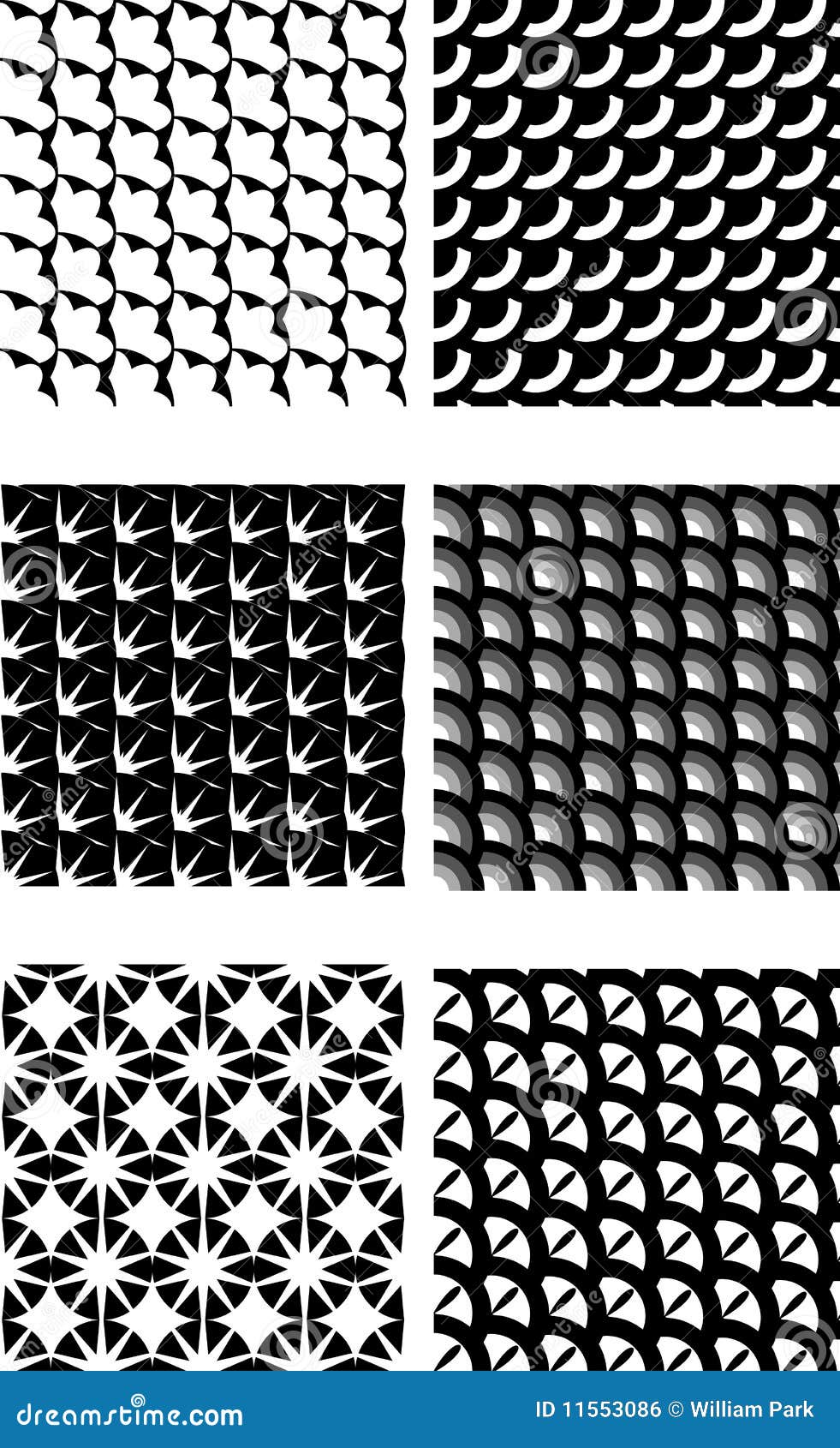 Repeating tile pattern stock vector. Illustration of silhouette - 11553086