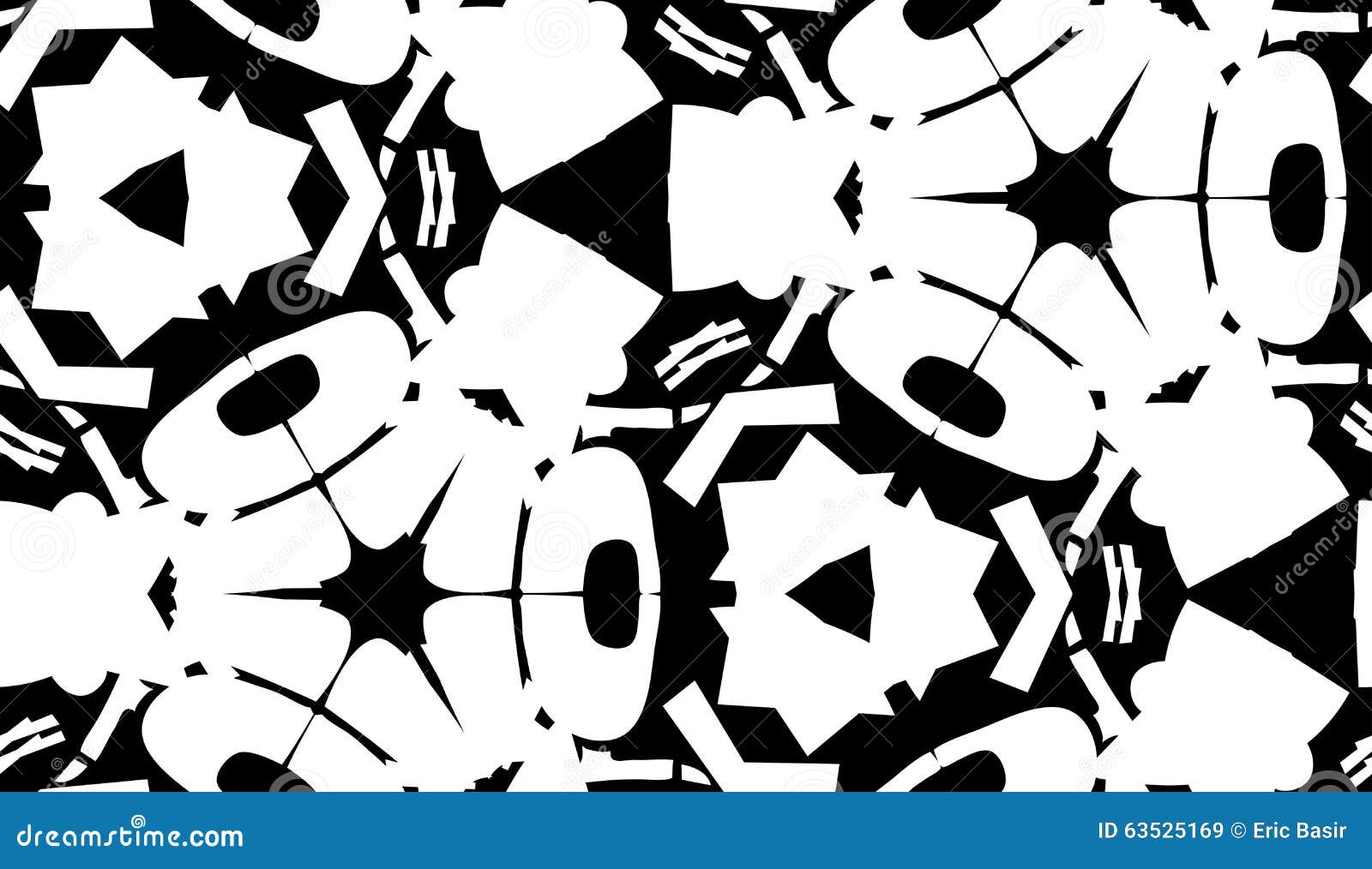 Repeating White Wallpaper Pattern Stock Illustration - Illustration of ...