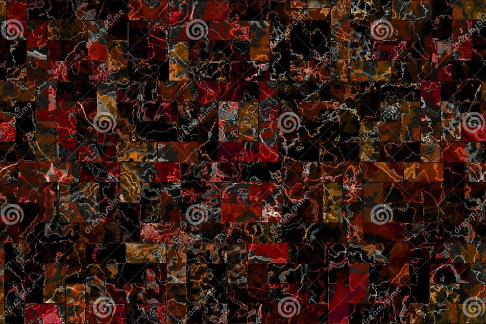 Repeating Wide Marble Slice Masonry Background Stock Illustration ...